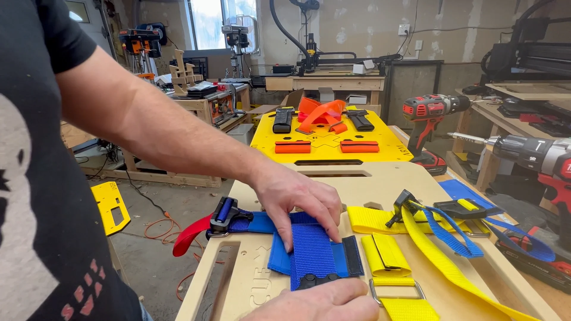 high angle strap packing on Vimeo