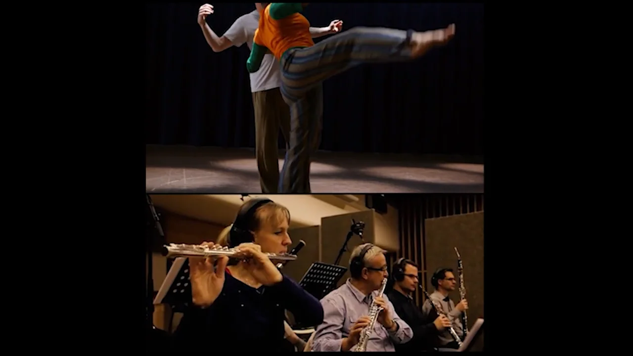 "GUARDIAN ANGEL;" Split screen dance with orchestral recording on Vimeo