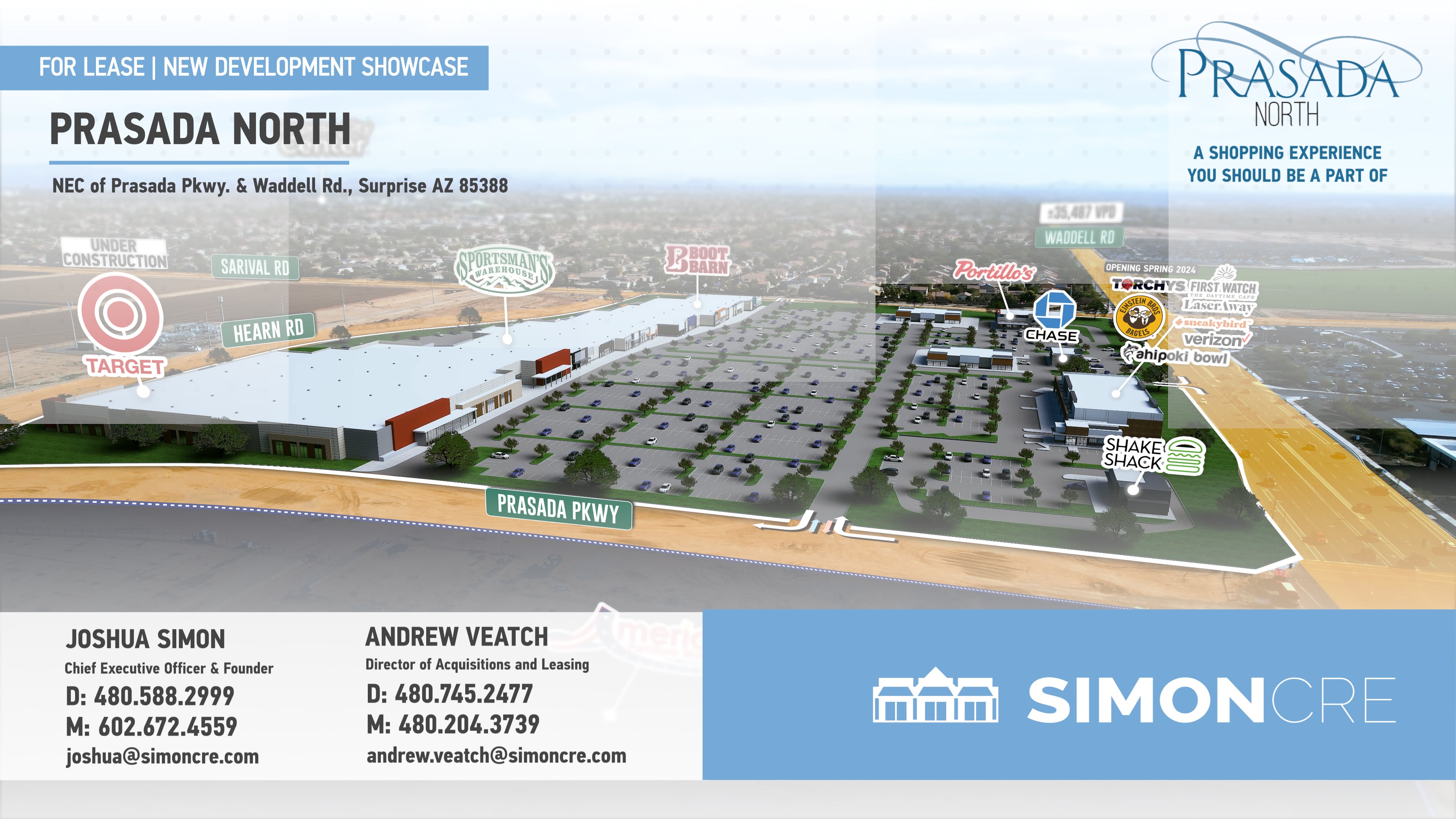 For Lease | NEC of Prasada Pkwy. & Waddell Rd., Surprise AZ 85388 ...