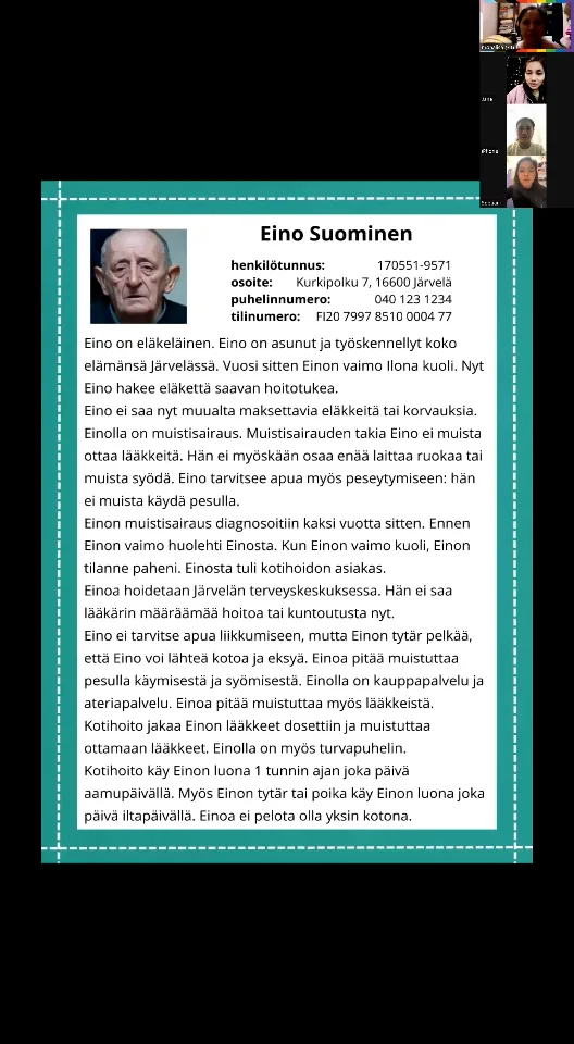 Hoitotuki Tehtävä Kela Form on Vimeo