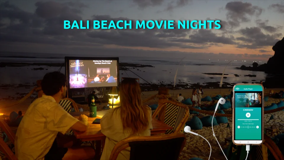 Effortless Beach Movie Night - CINEWAV