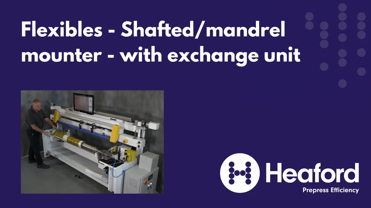 Flexibles - Shafted / mandrel mounter - with exchange unit
