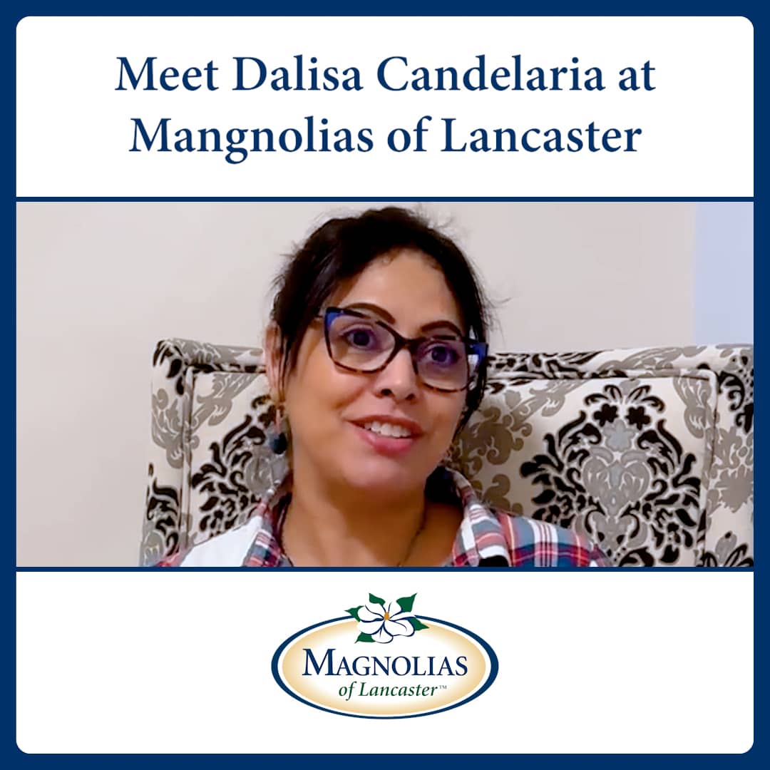 Meet Dalisa Candelaria at Magnolias of Lancaster! on Vimeo