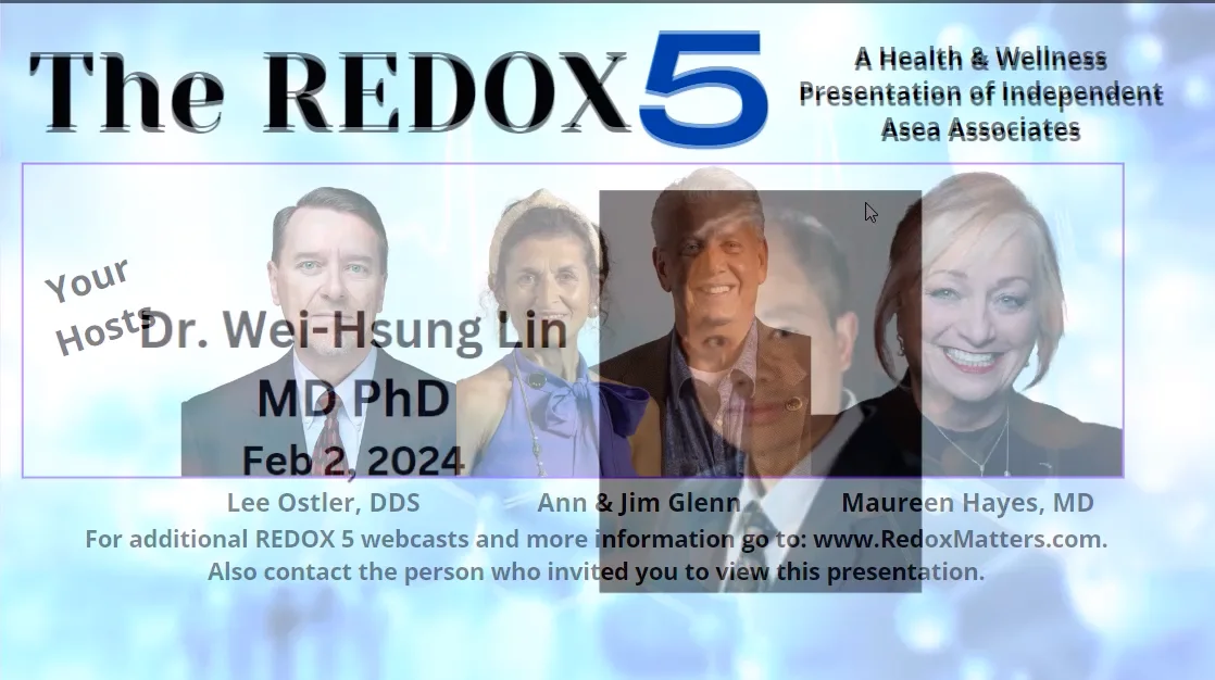 The Redox 5 with guest Dr Wei Lin MD & PhD, Recorded Feb 2 2024 on Vimeo
