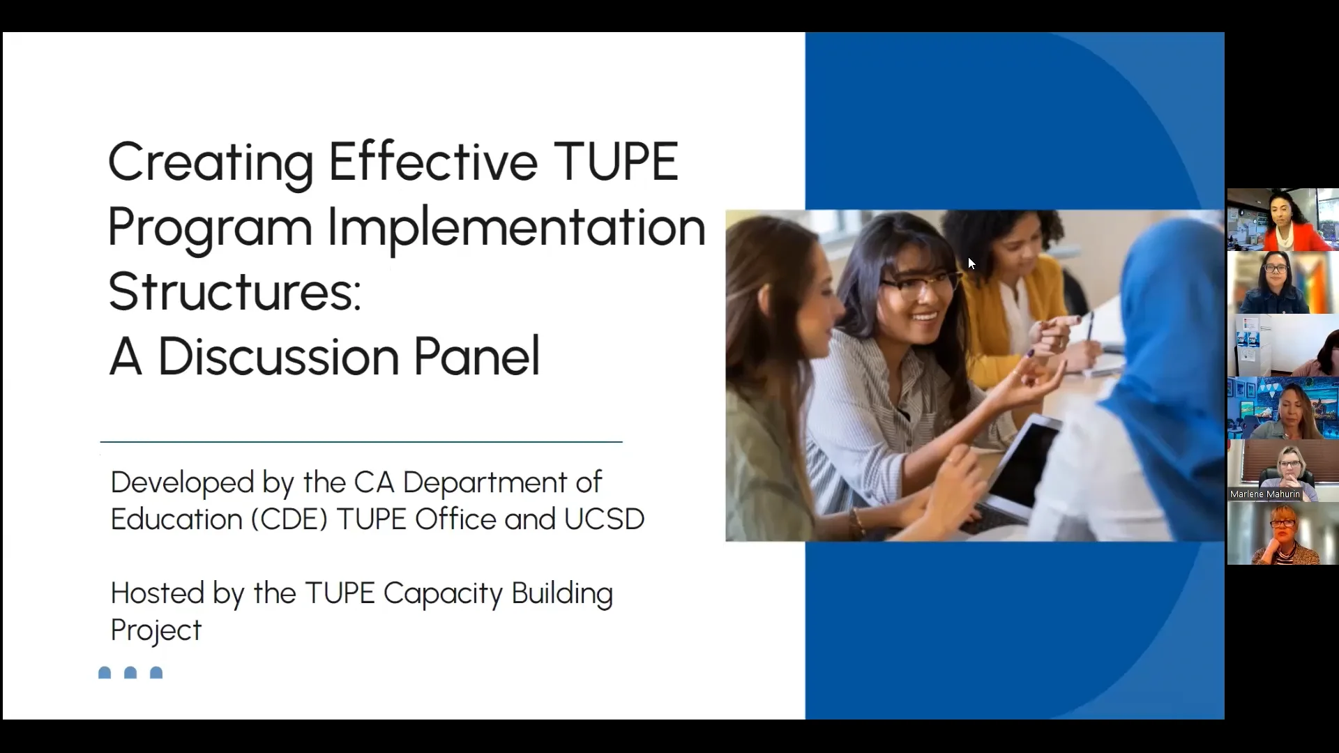 TUPE Implementation Structure Panel Discussion