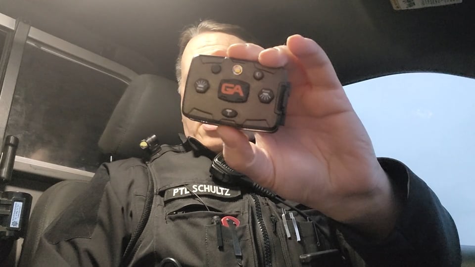 Police & Law Enforcement Shoulder/Uniform Safety Light | Guardian Angel™