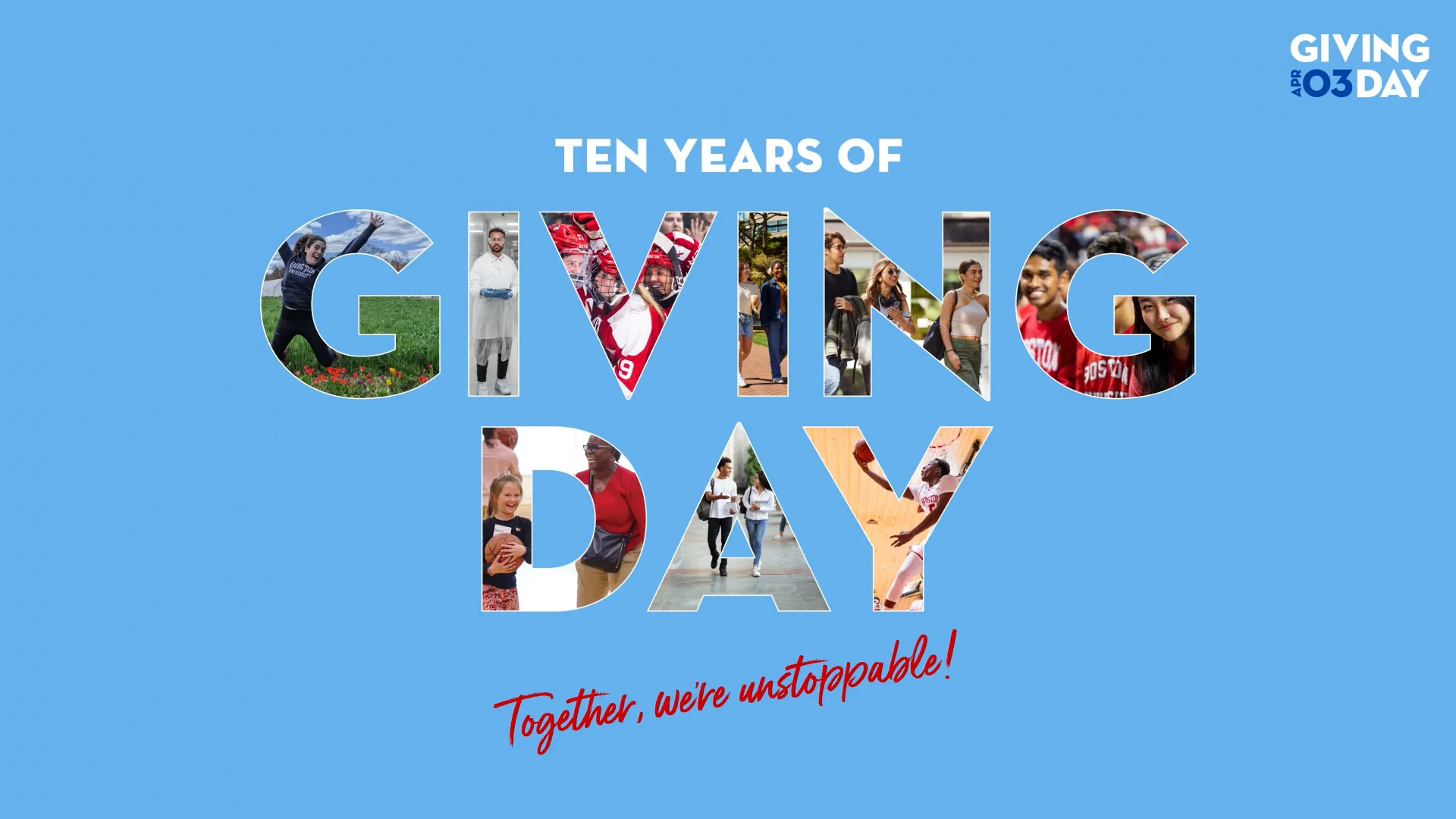 Giving Day 2024 – Ten Reasons to Give