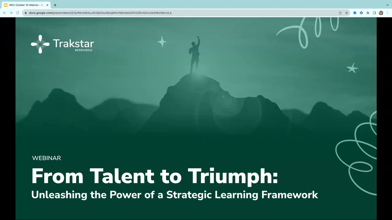 From Talent to Triumph: Unleashing the Power of a Strategic Learning Framework on Vimeo