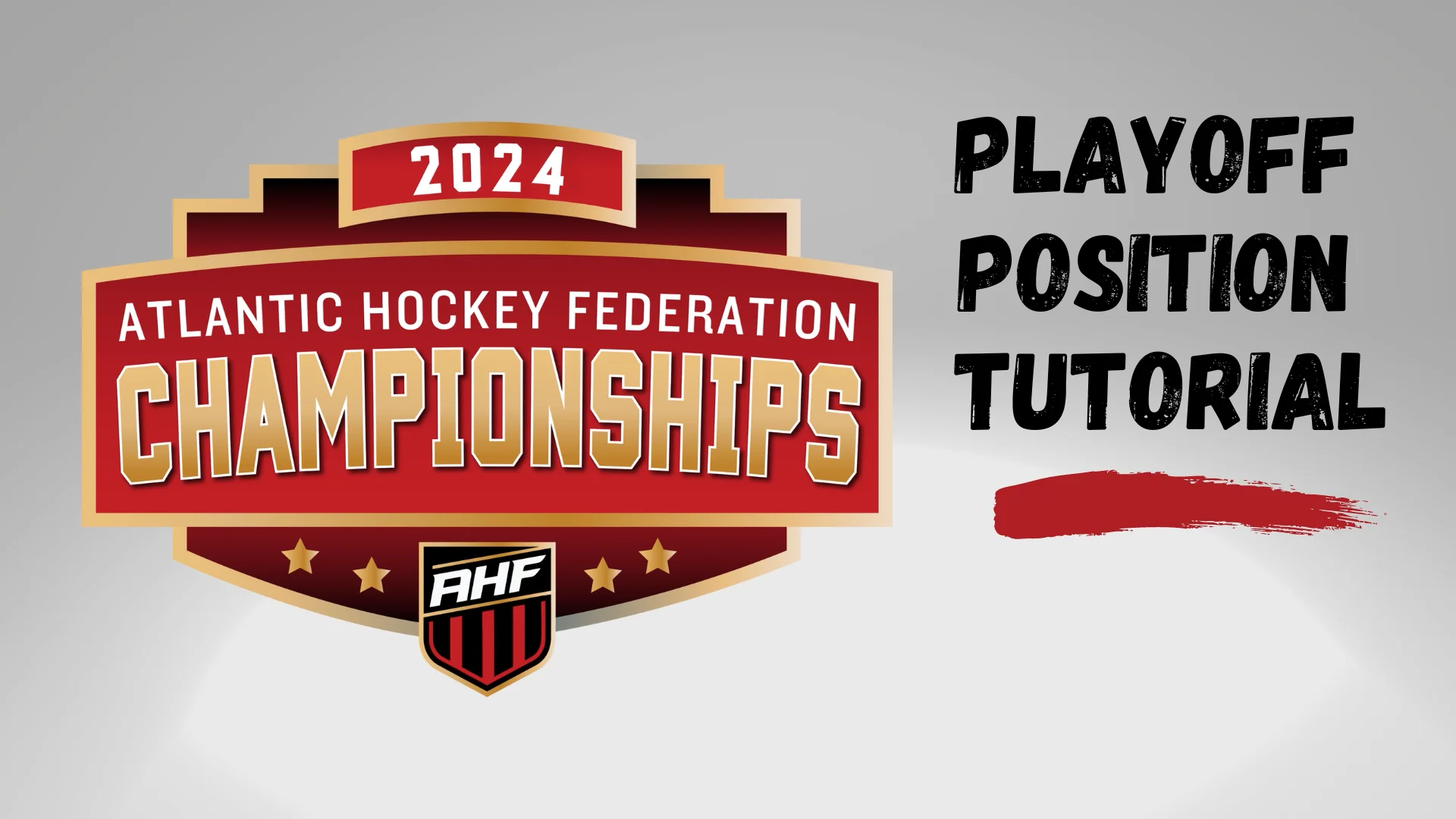 AHF Playoff Tutorial