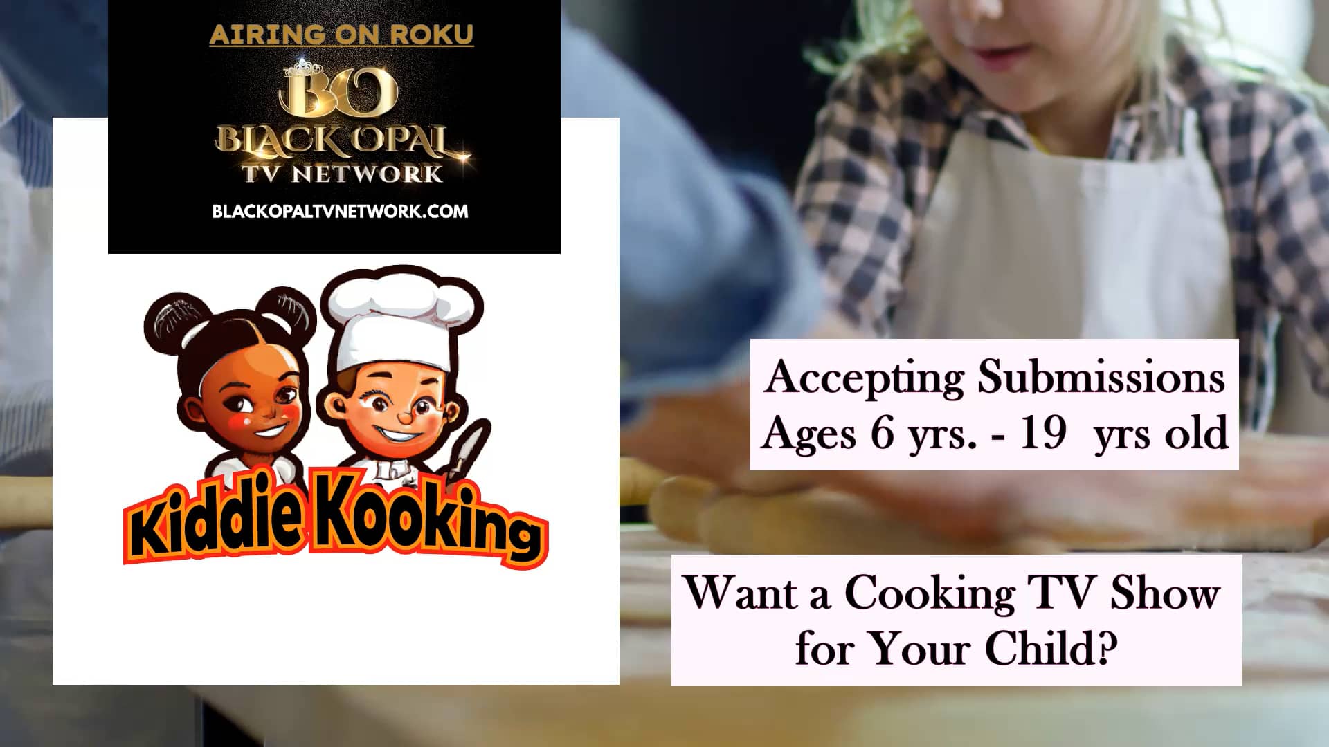 Kiddie Kooking TV Channel TV Commercial Promo on Vimeo