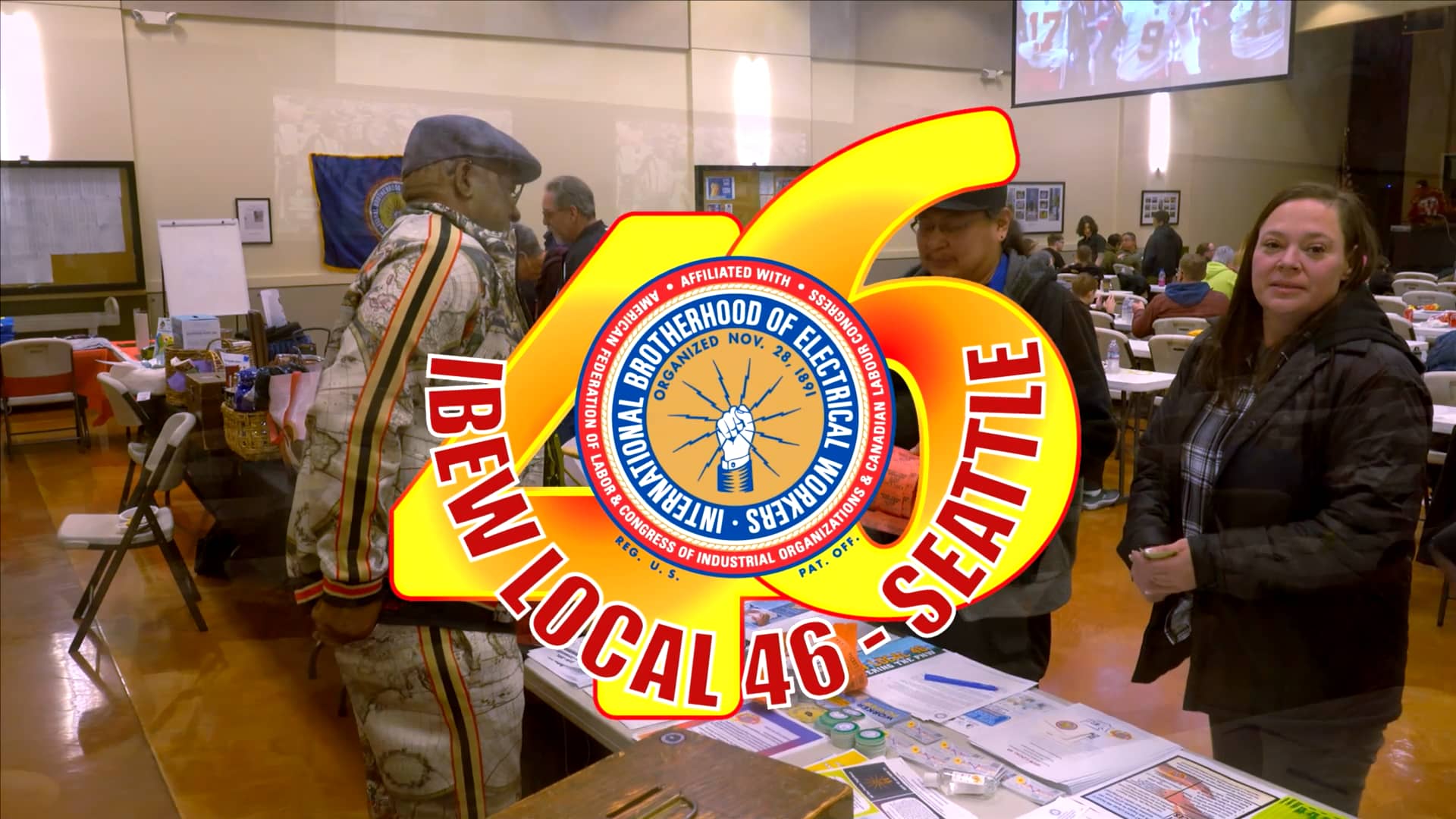 IBEW Local 46: Big Game and chili cookoff this sunday at the hall. on Vimeo
