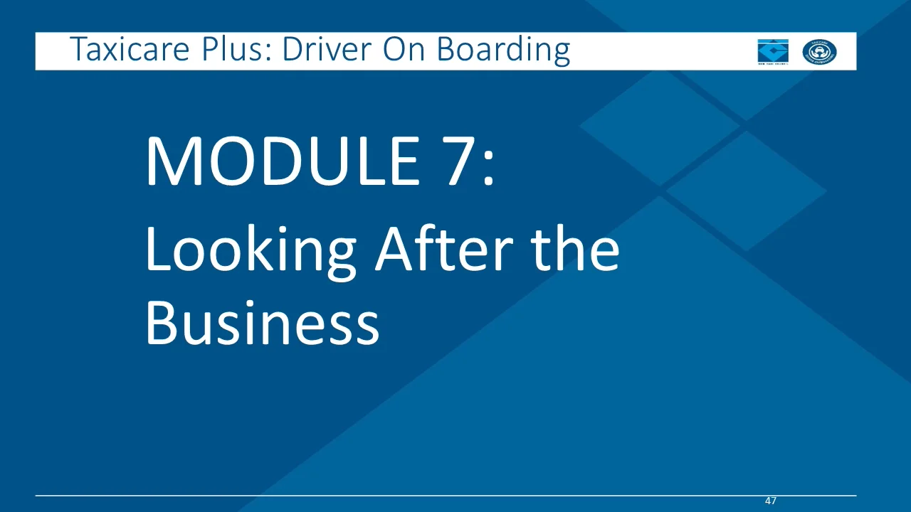 7. Renewing Driver Training - Module 7
