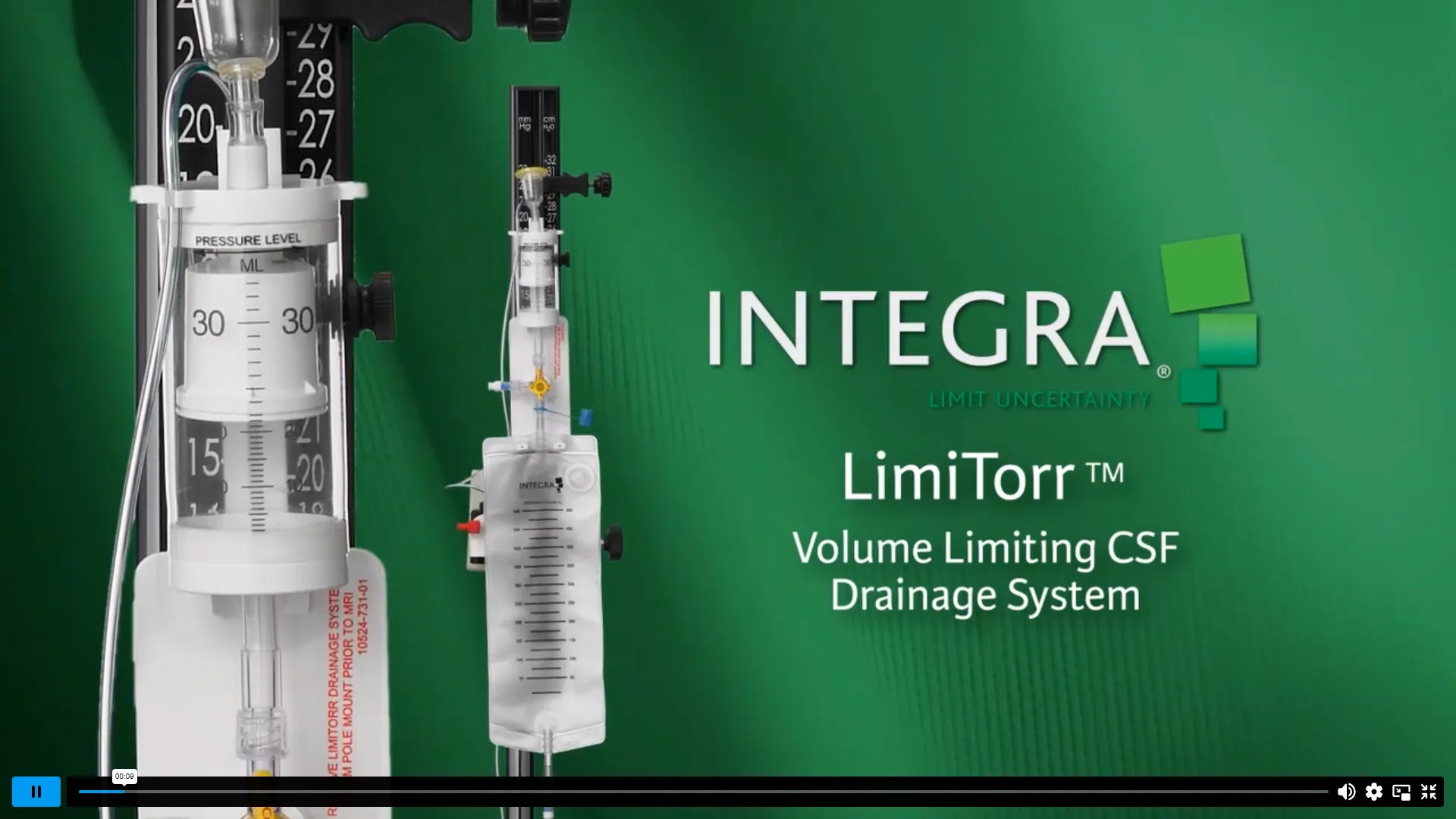 LimiTorr Lumbar Drain Bedside Management Video