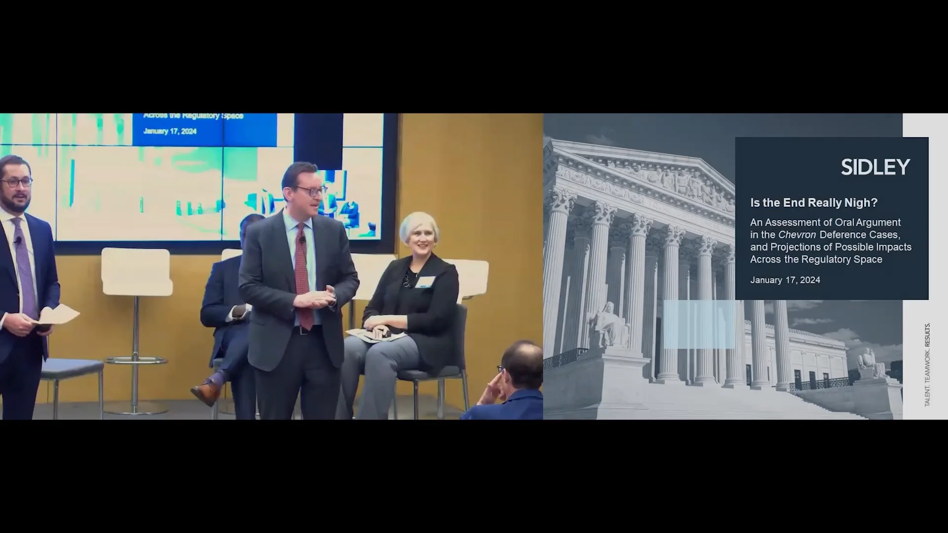 Sidley’s Assessment of Oral Argument in the Chevron Deference Cases on ...