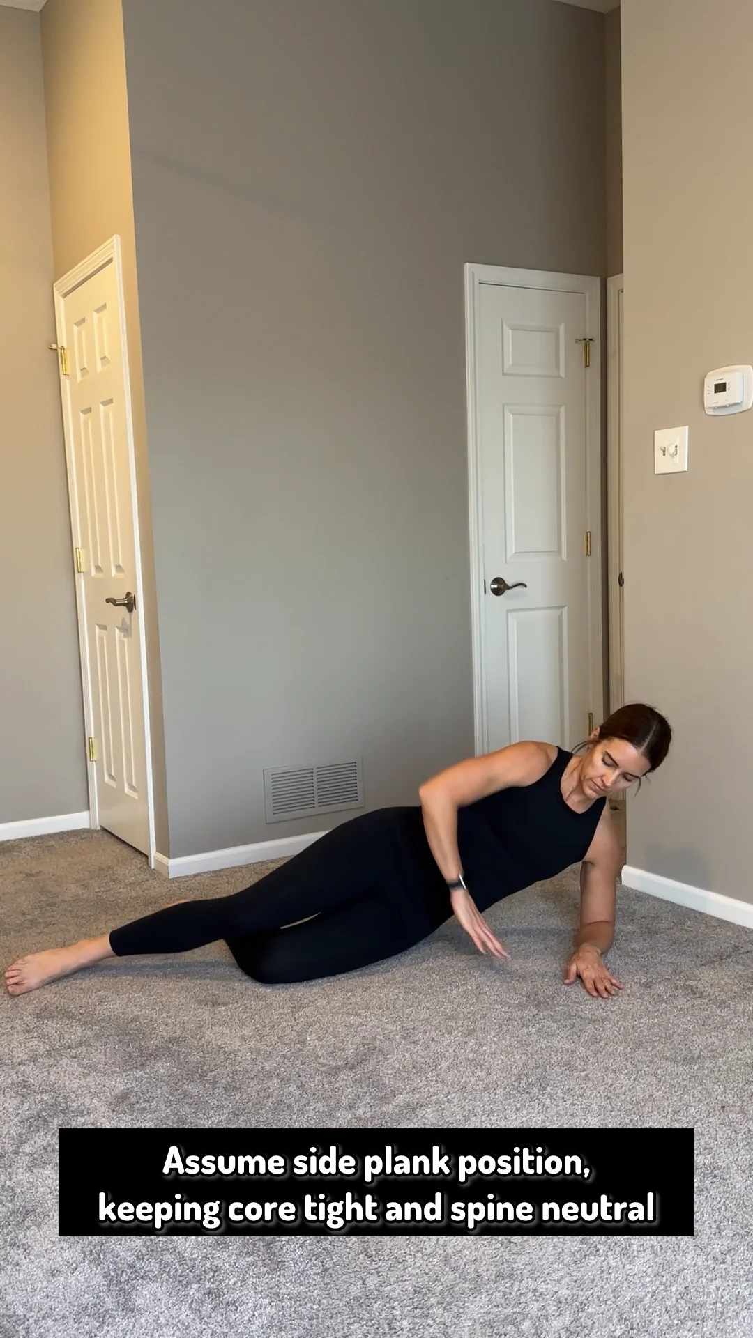 Modified Side Plank with Hip ABD on Vimeo