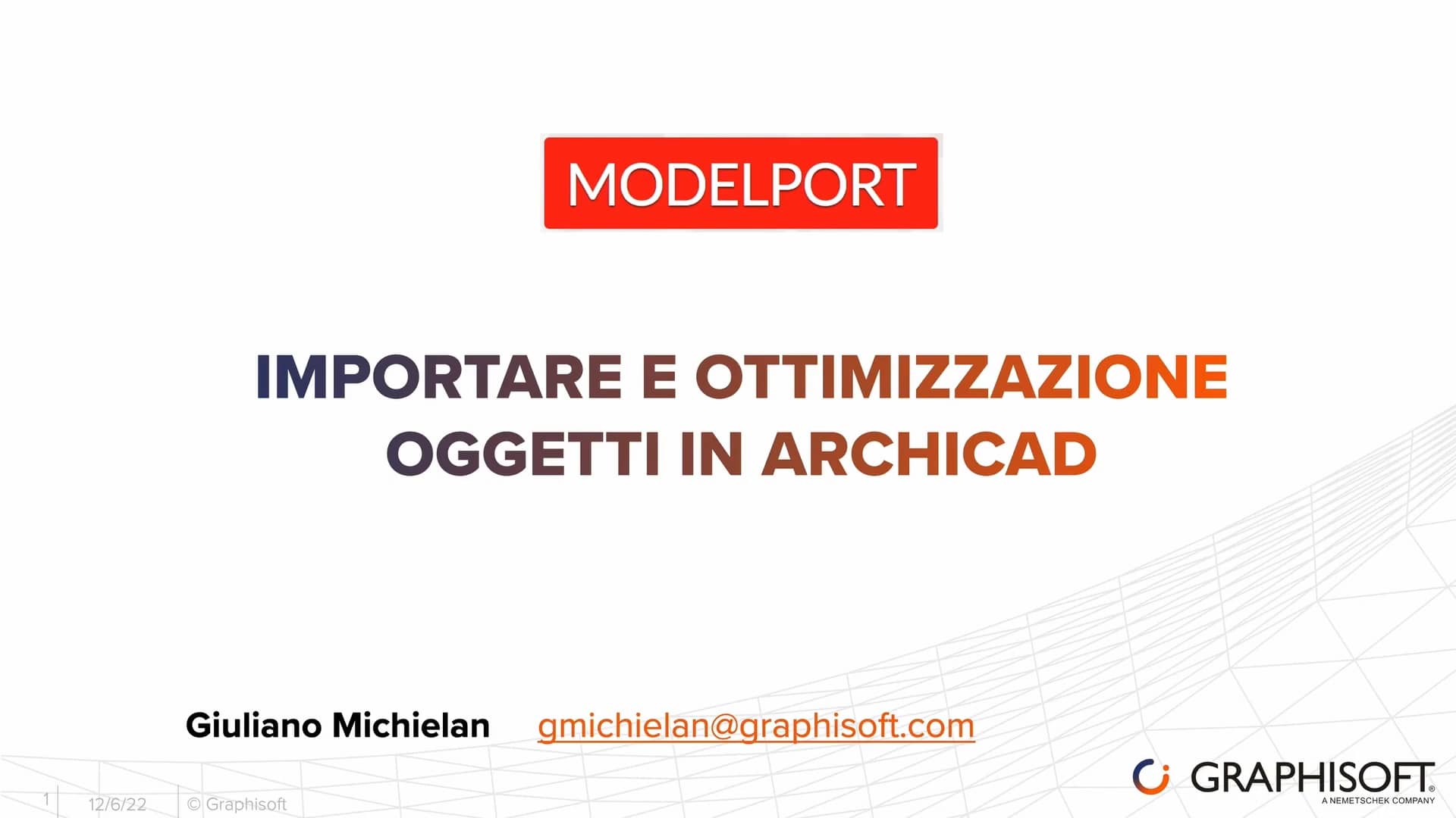 ModelPort l’add-on Archicad per importare i modelli nel tuo progetto ...