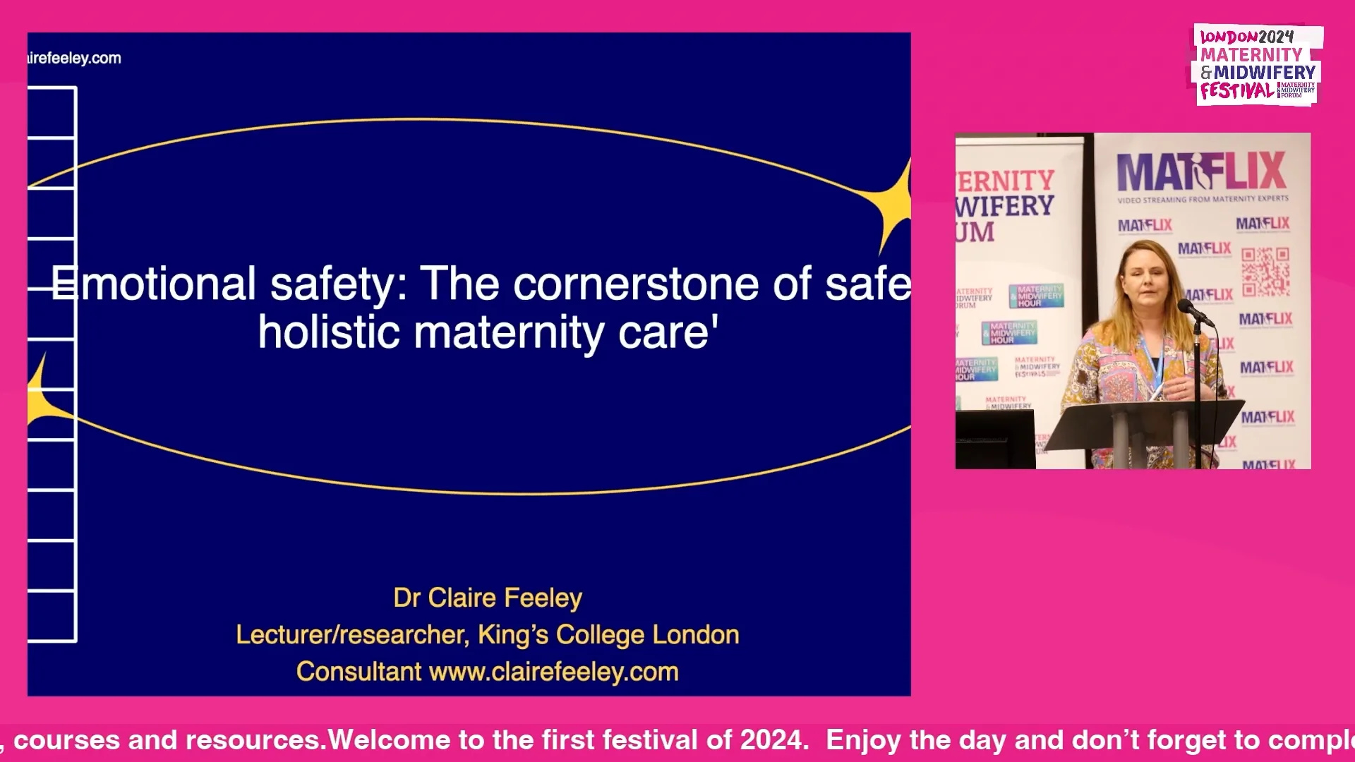 Dr Claire Feeley - Emotional safety: the cornerstone of safe, holistic ...