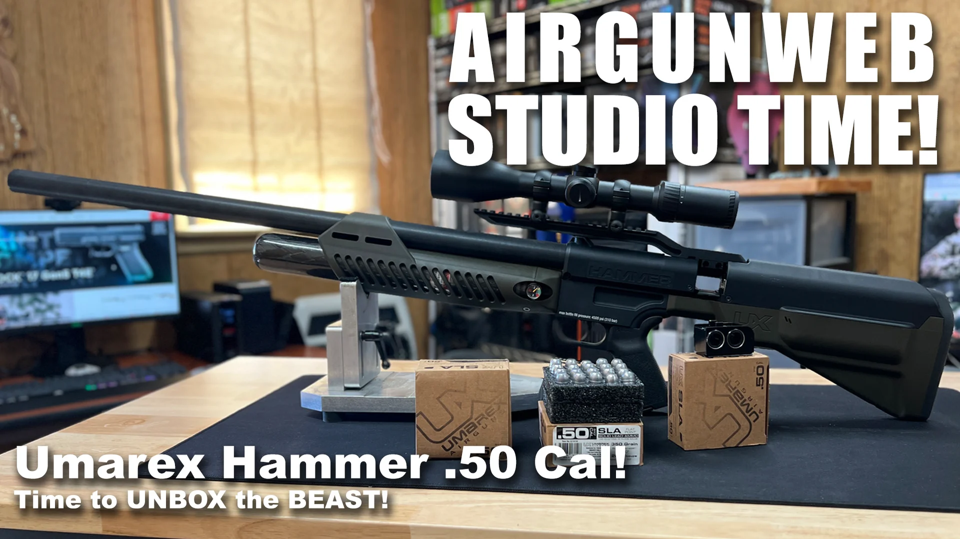 Modern Airgunner - Umarex Hammer Unboxing the Multi-Shot Big Bore Beast ...