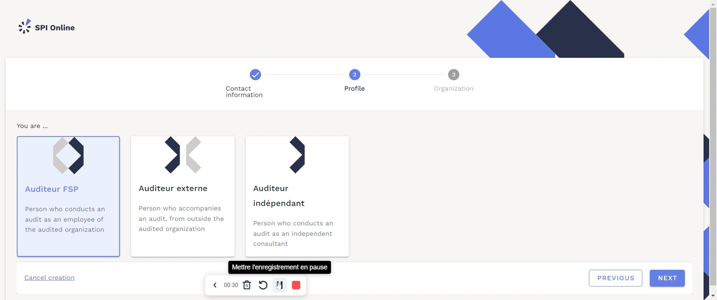 Quick Demo 1: Choose the right type of user profile