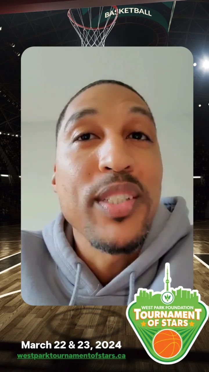 Jamario Moon for Tournament of Starts in support of West Park ...