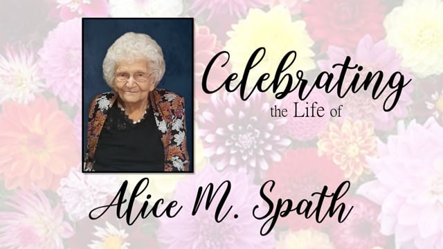 Alice M. Spath - Roper and Sons