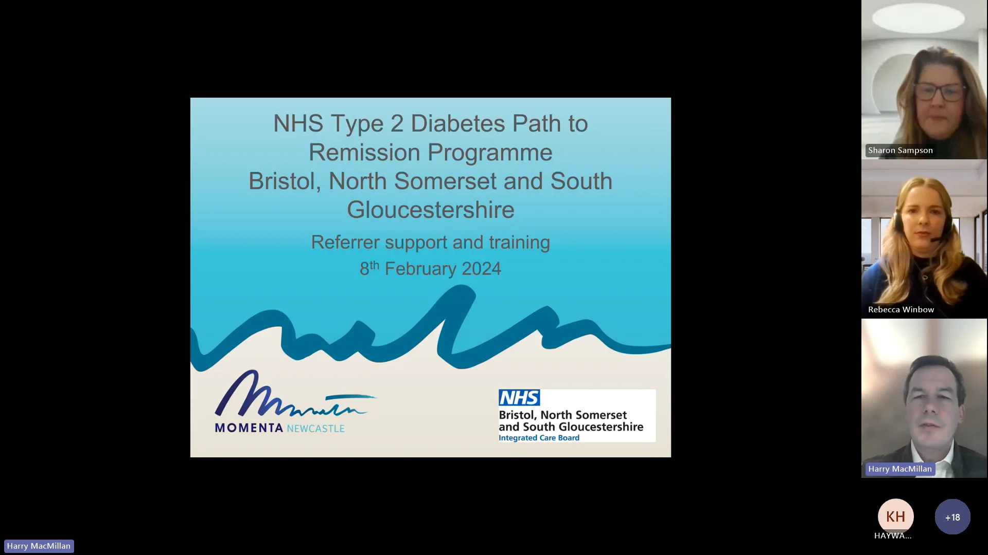 NHS T2DR BNSSG Referral Support Training on Vimeo