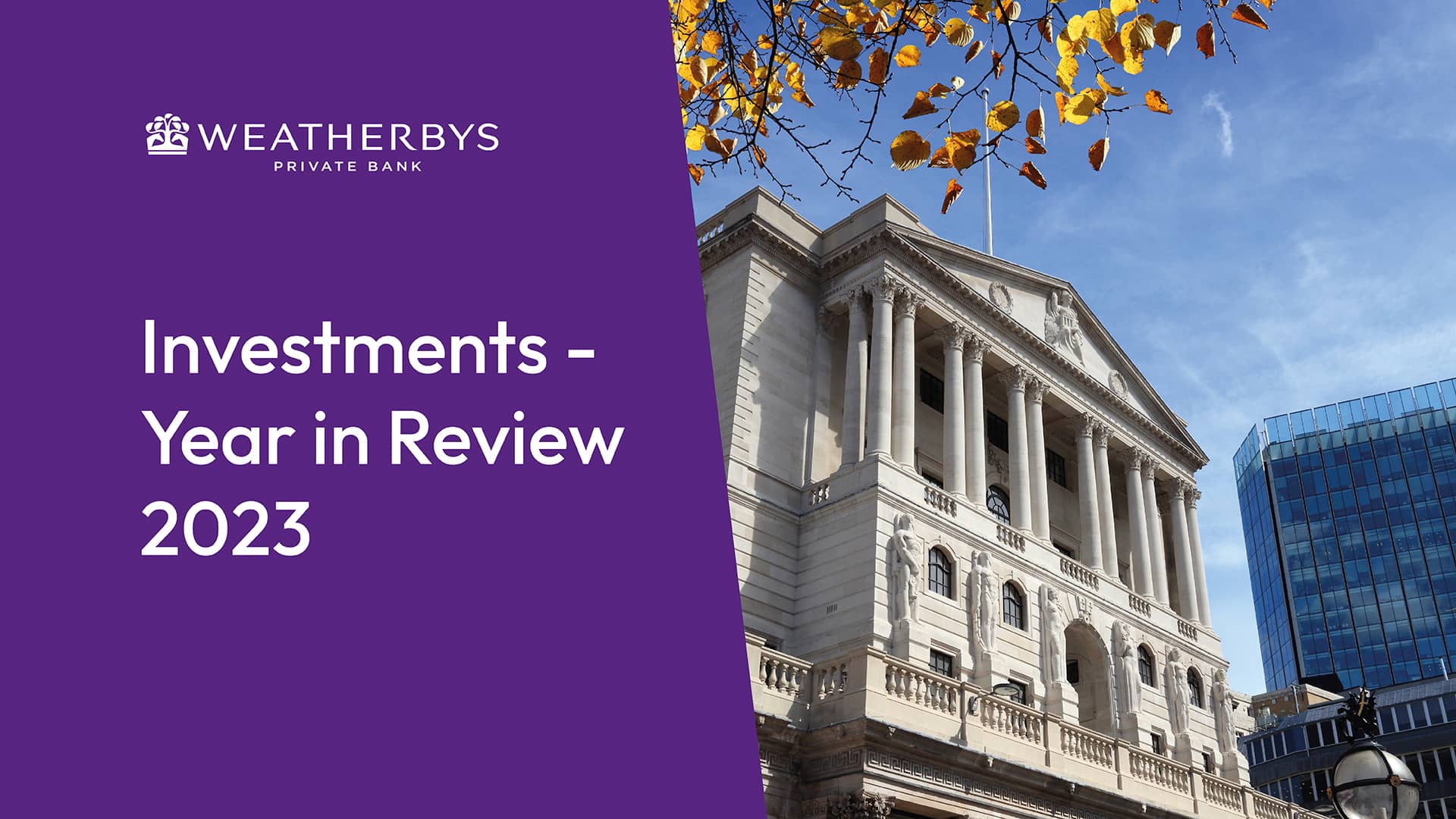 Investments - Year in Review 2023 on Vimeo