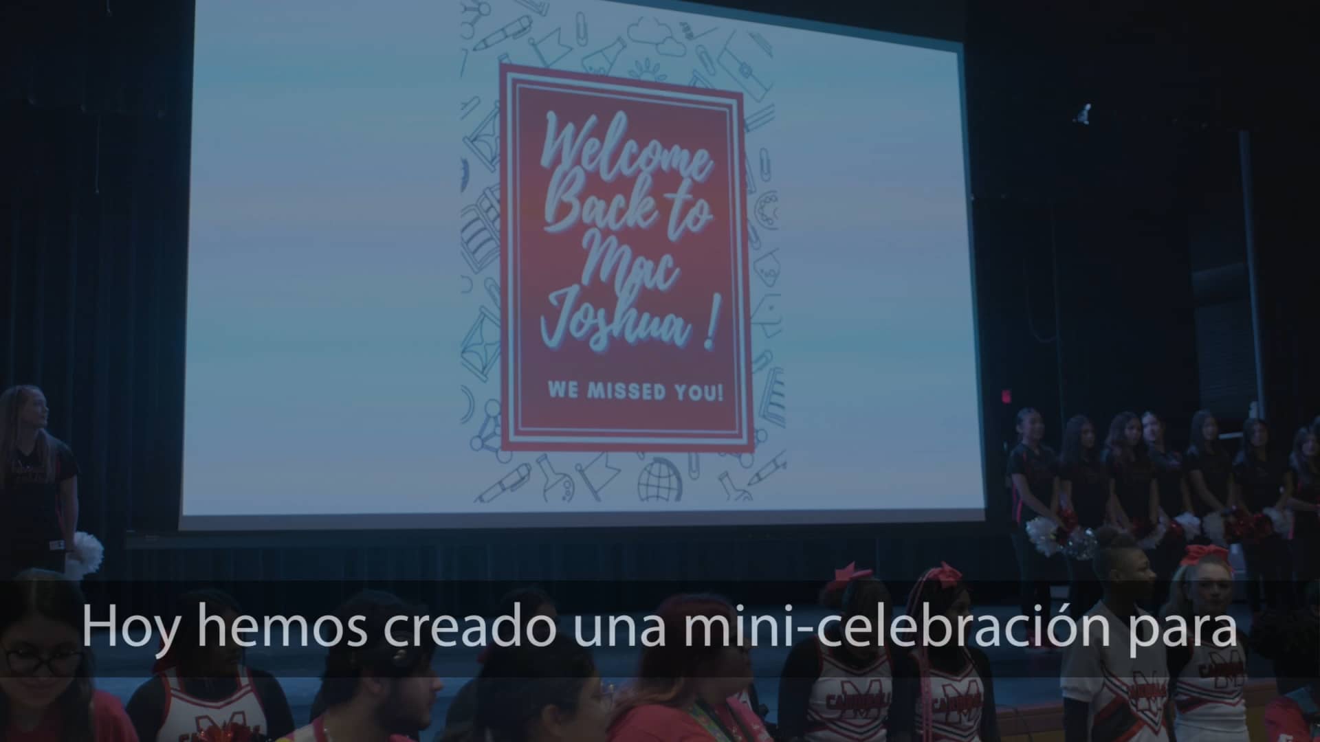 Joshua Camacho Welcome Back (Spanish) on Vimeo