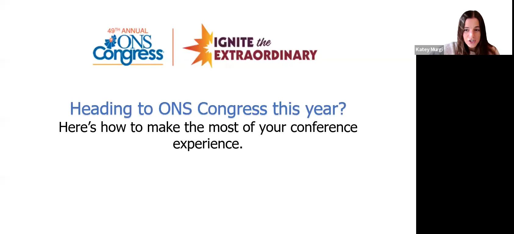 5 Tips on Getting the Most Out of ONS Congress® Posters on Vimeo