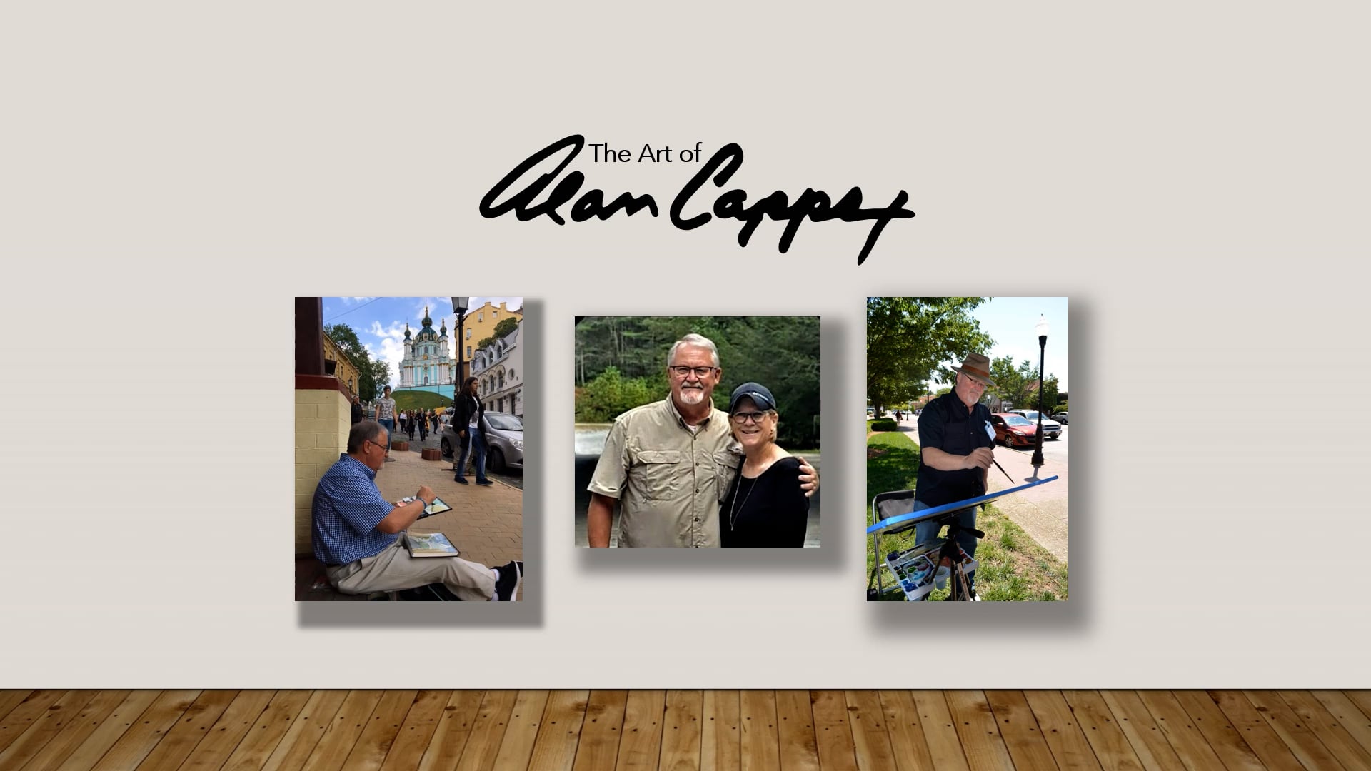 Watercolor Paintings - Alan Capps Art