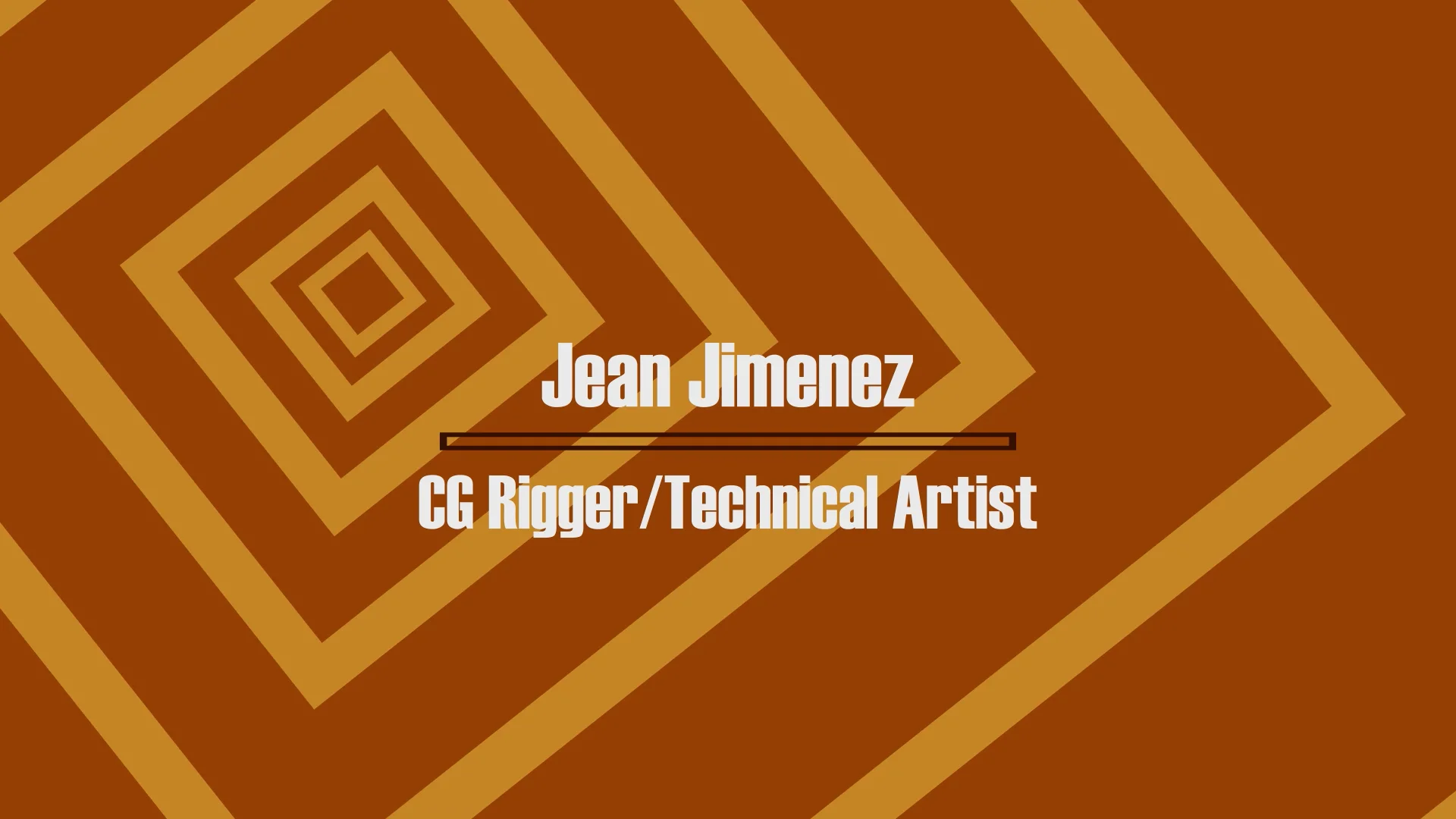 Demo Reel Jean Jimenez on Vimeo