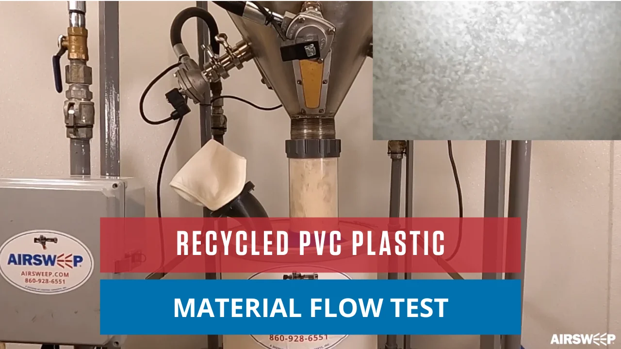 Recycled PVC Plastic Material Flow Test on Vimeo