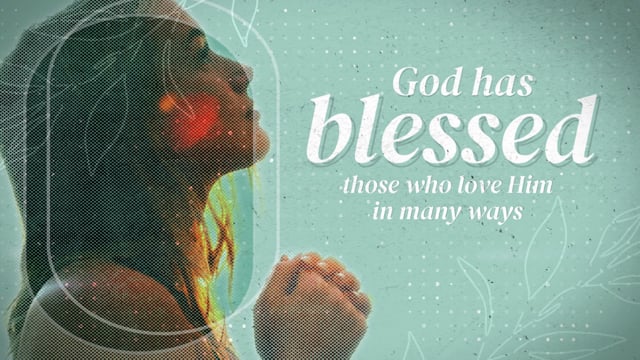 Sermon Series: Blessed - Church Visuals