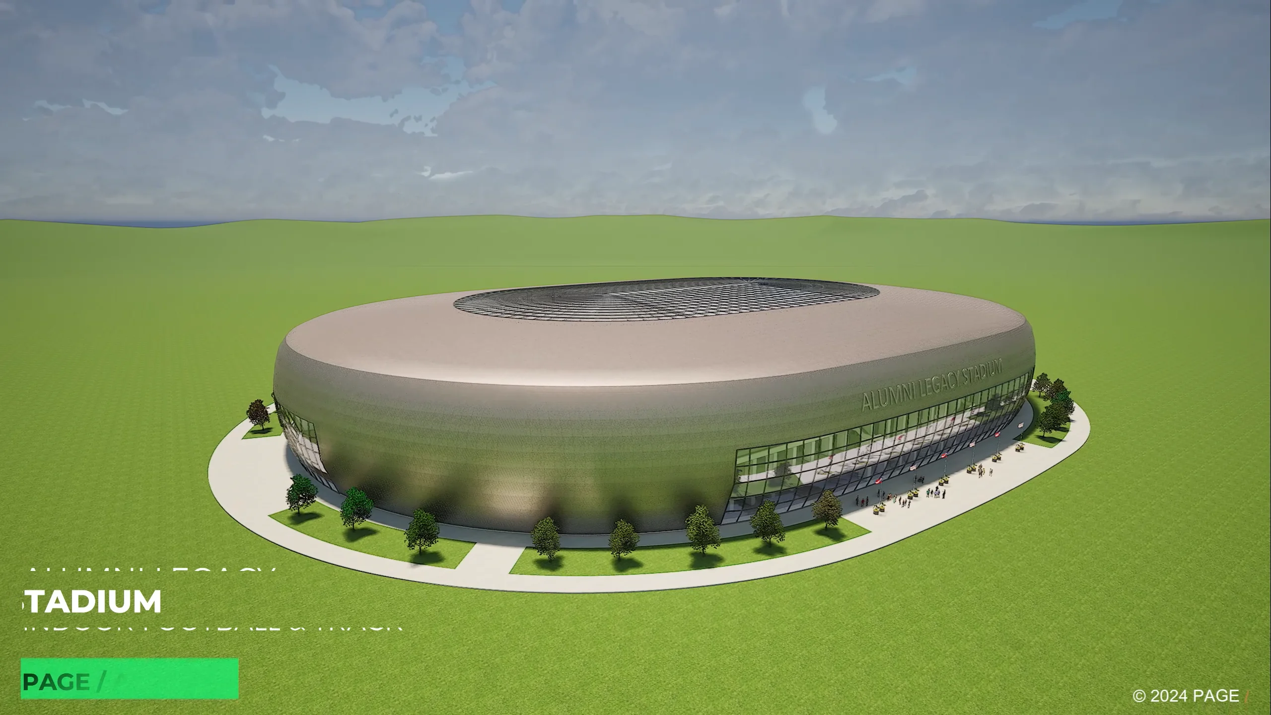 Alumni Legacy Stadium (Indoor Football & 400m Track) on Vimeo