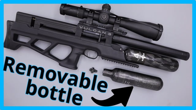 Fitting a removable bottle to the AGT Vulcan 3 - Airgun101