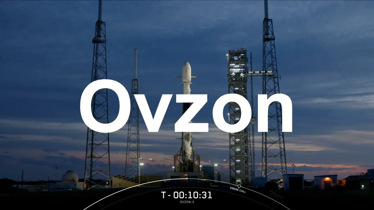 SpaceX - Ovzon-3 Satellite Launch