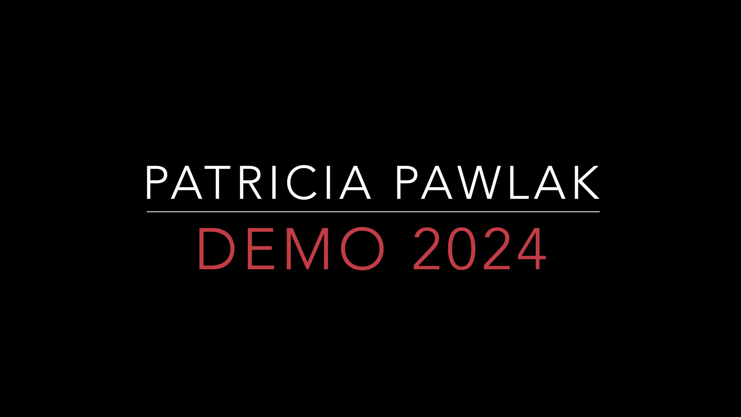 Patricia Pawlak Demo 2024