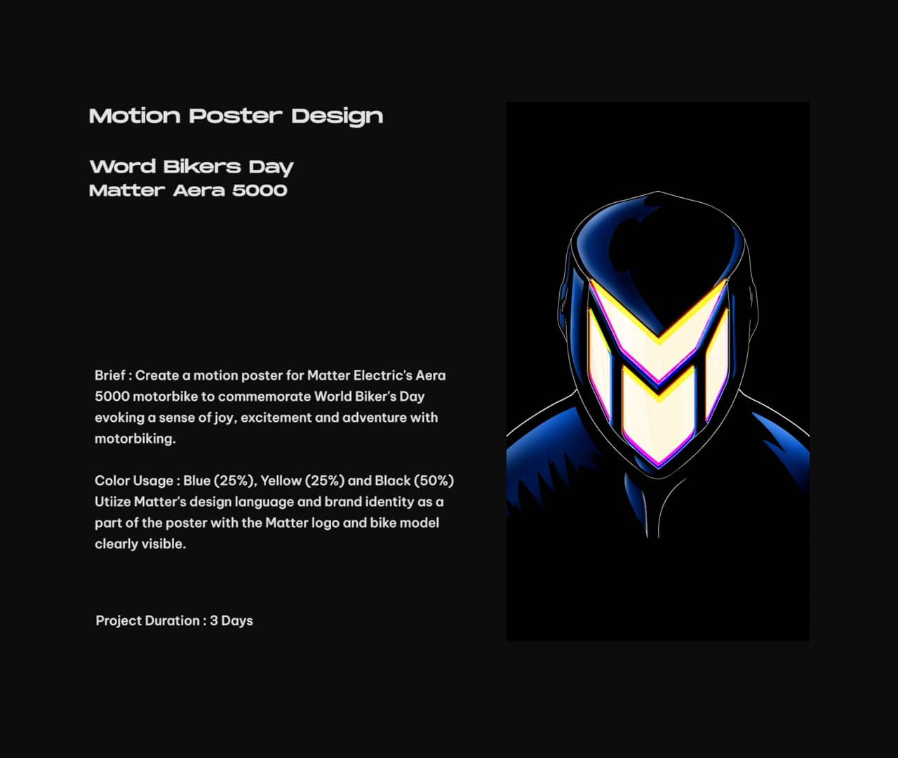 Matte Motion Poster - Behance Project - Opening on Vimeo