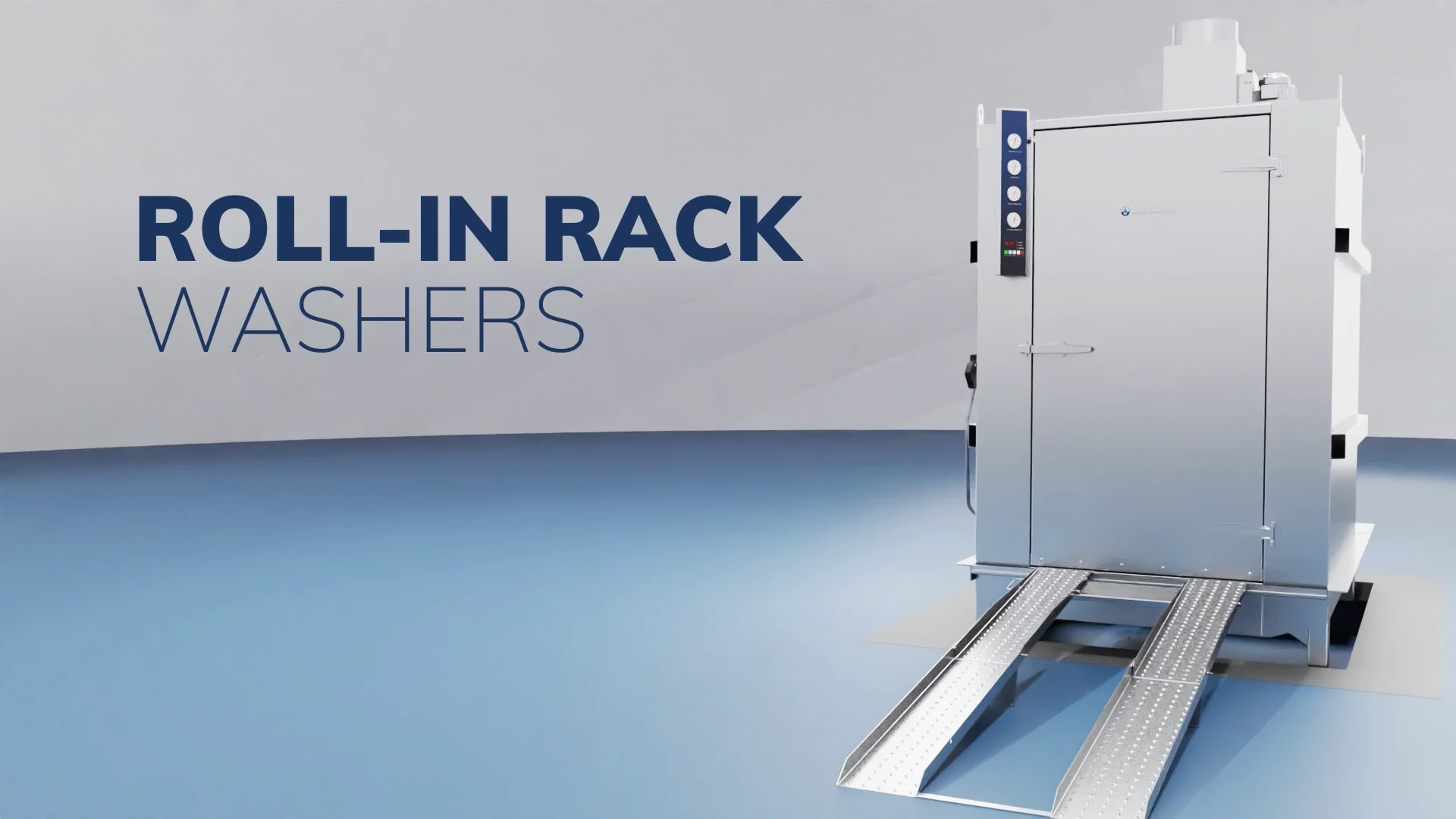 Setting the Bar for Industrial Clean : The Roll-In Rack Washer by ...