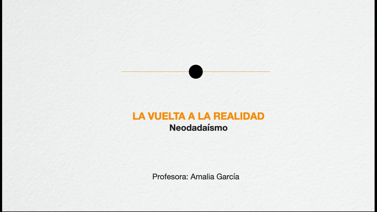 Watch ¿ESTO ES ARTE CONTEMPORÁNEO? LA VUELTA A LA REALIDAD. NEODADAÍSMO ...
