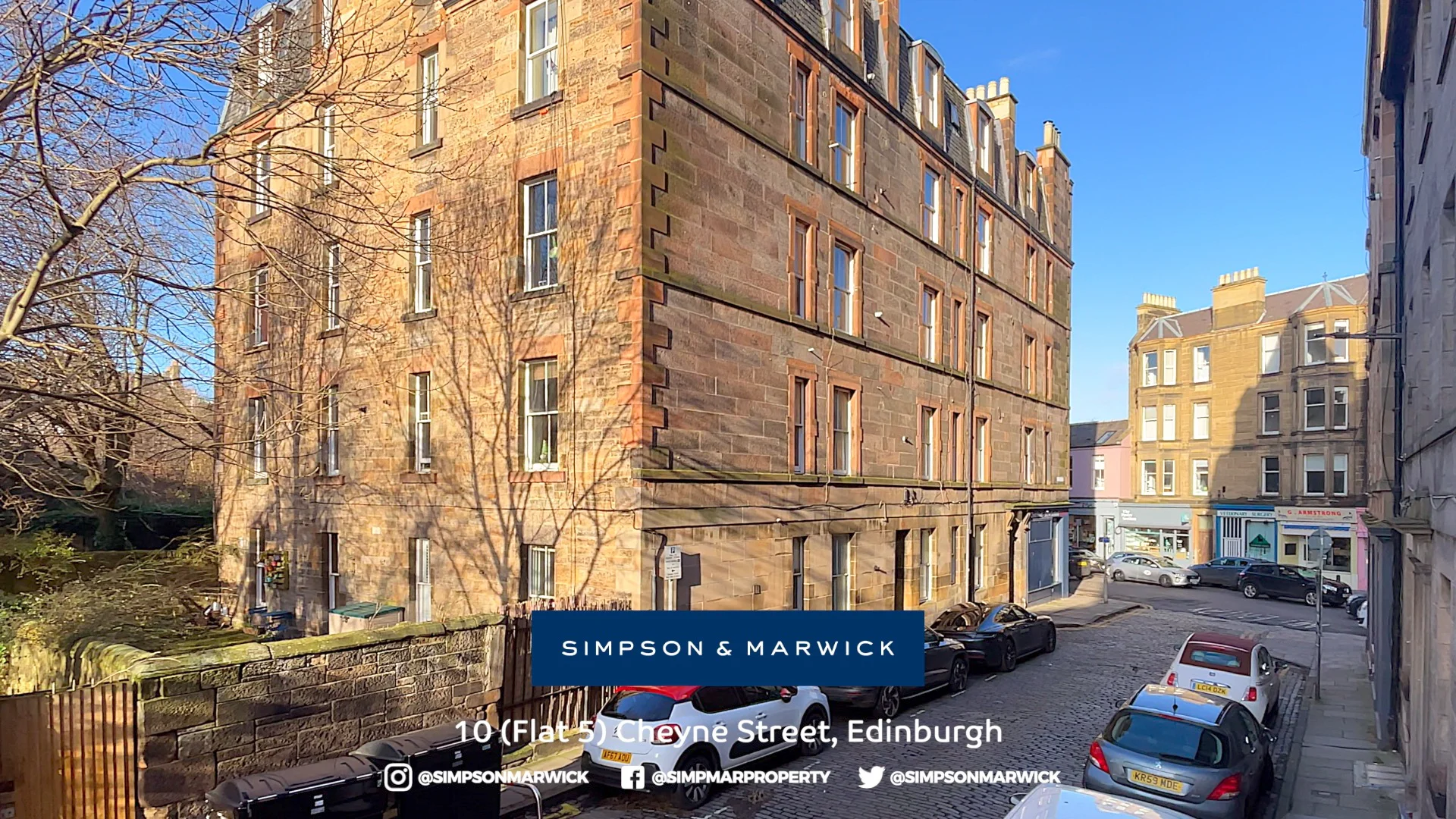 SCENEINVIDEO - 10 (Flat 5) Cheyne Street, Edinburgh, Midlothian, EH4 ...