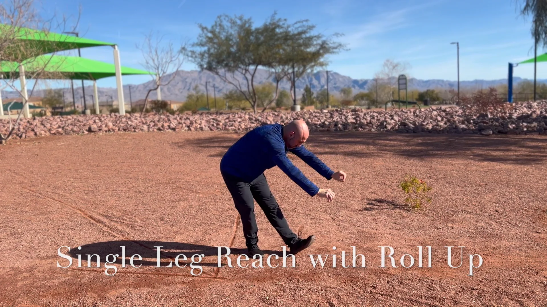 Single Leg Reach & Roll Up