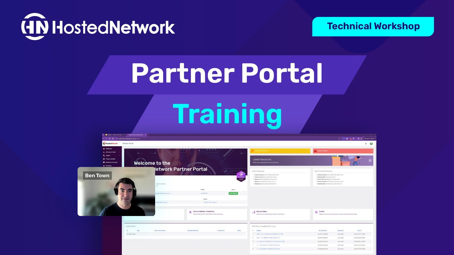 Partner Portal Workshop | Technical Workshop on Vimeo