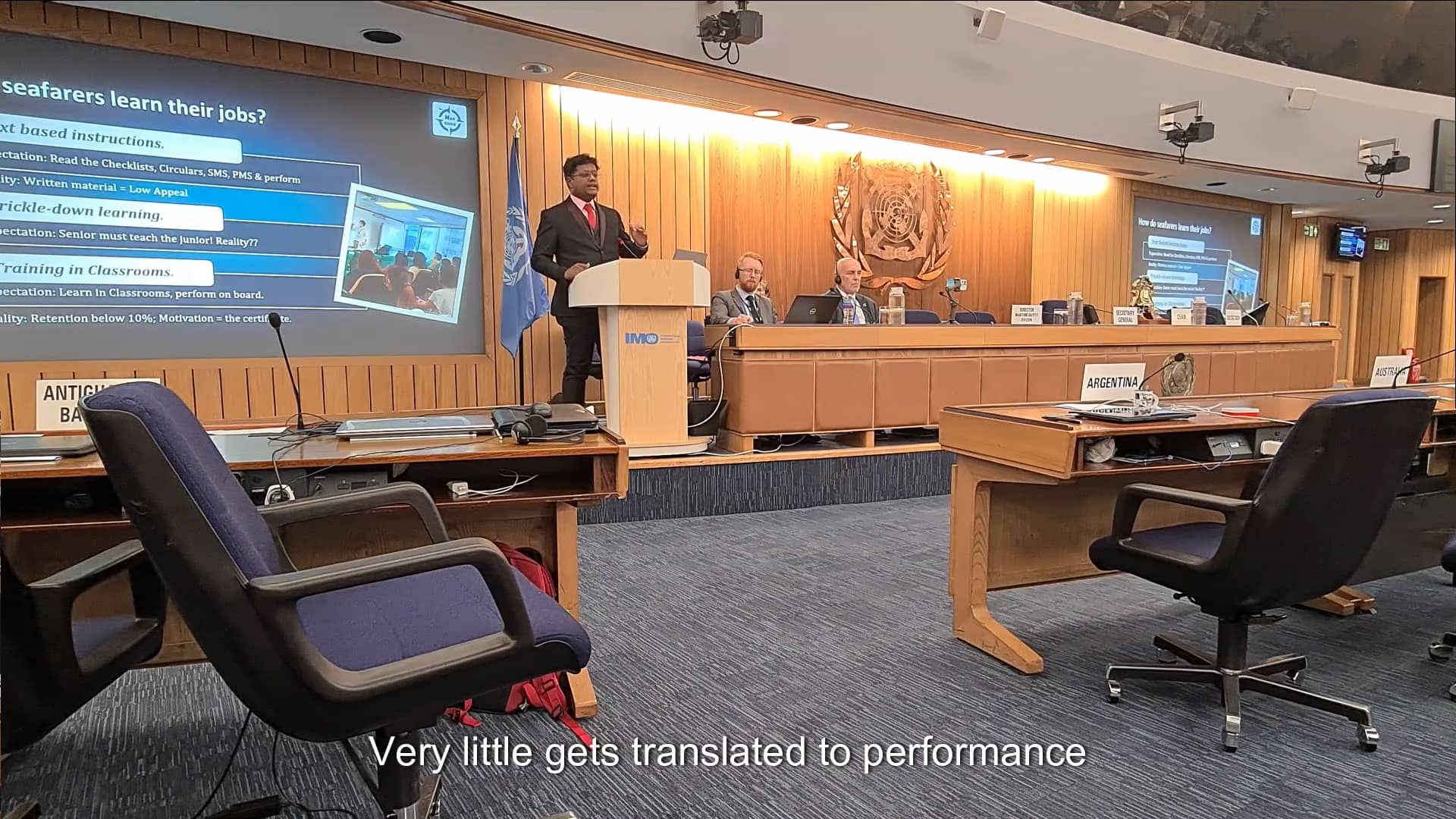 Presentation at the IMO: HTW Session, Plenary Hall, 06th Feb 2024 on Vimeo