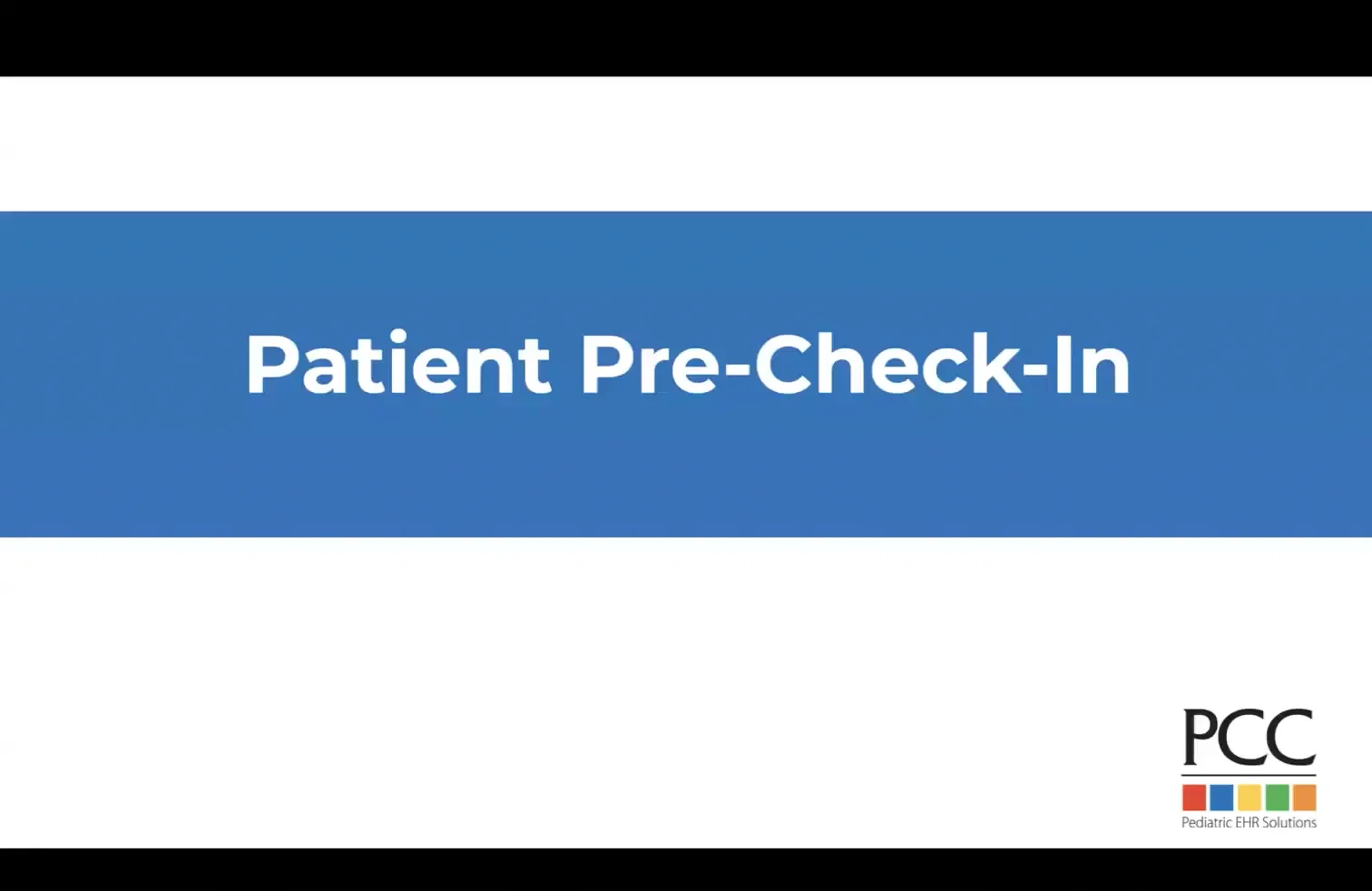 Patient Pre-Check-In Demo on Vimeo