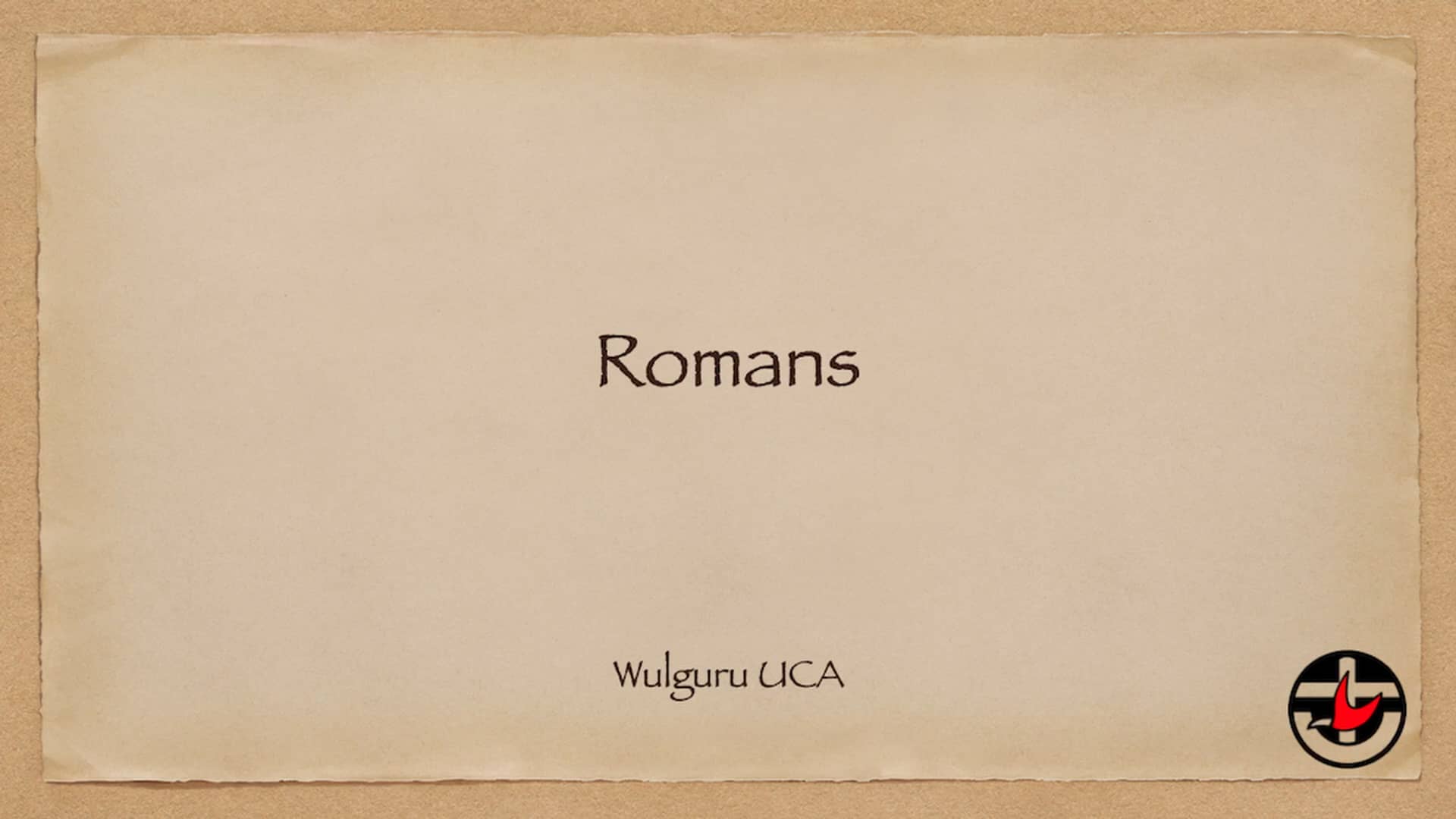 2024-02-13 Romans 9 on Vimeo