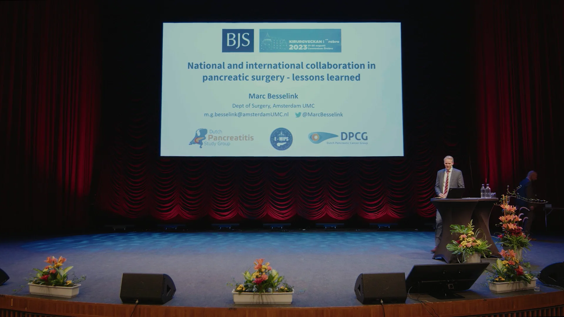 Professor Marc Besselink - Swedish Surgical Society BJS Lecture 2023 on ...