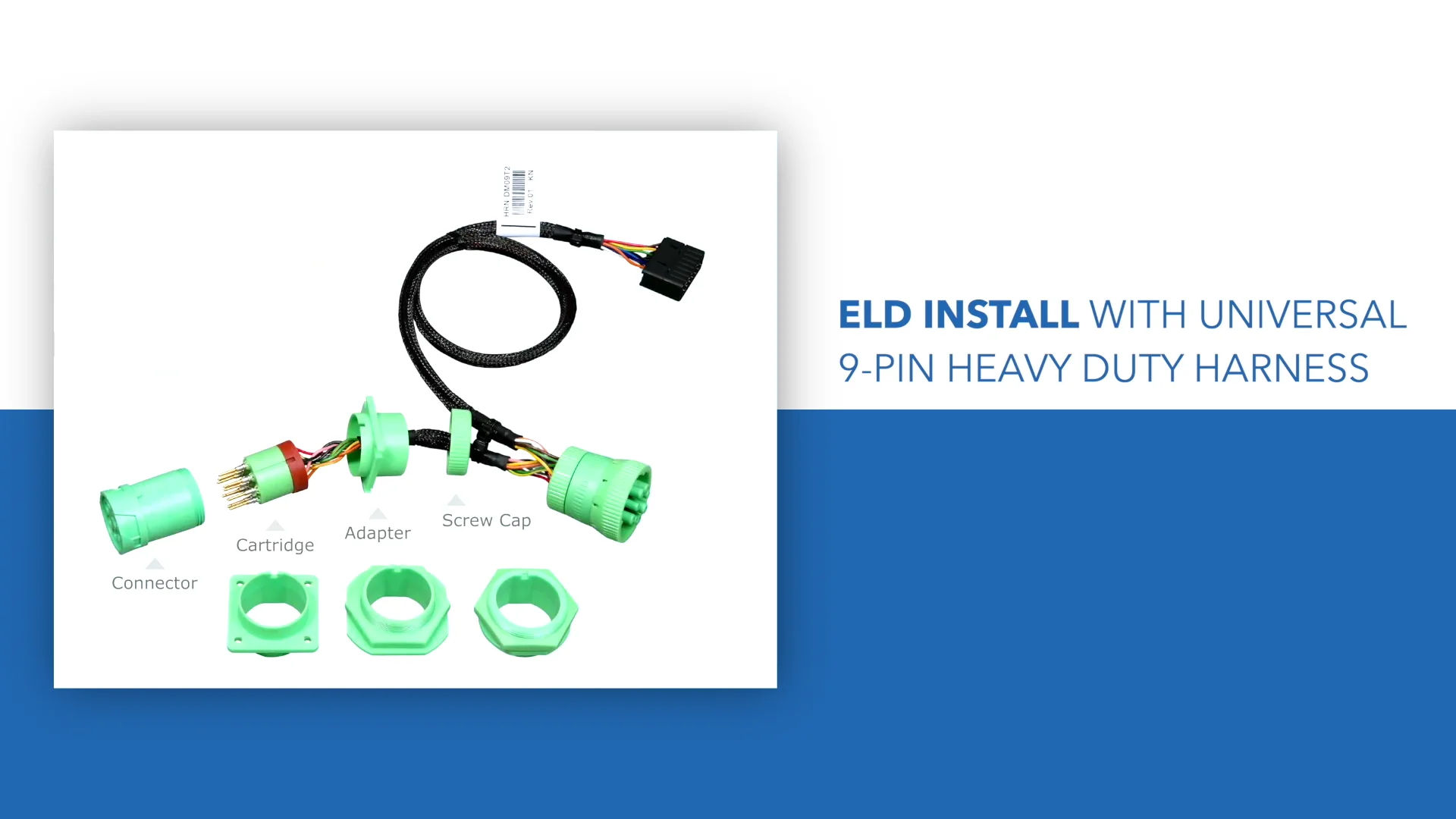 How to Install ELD with Universal 9-Pin Heavy Duty T-Harness