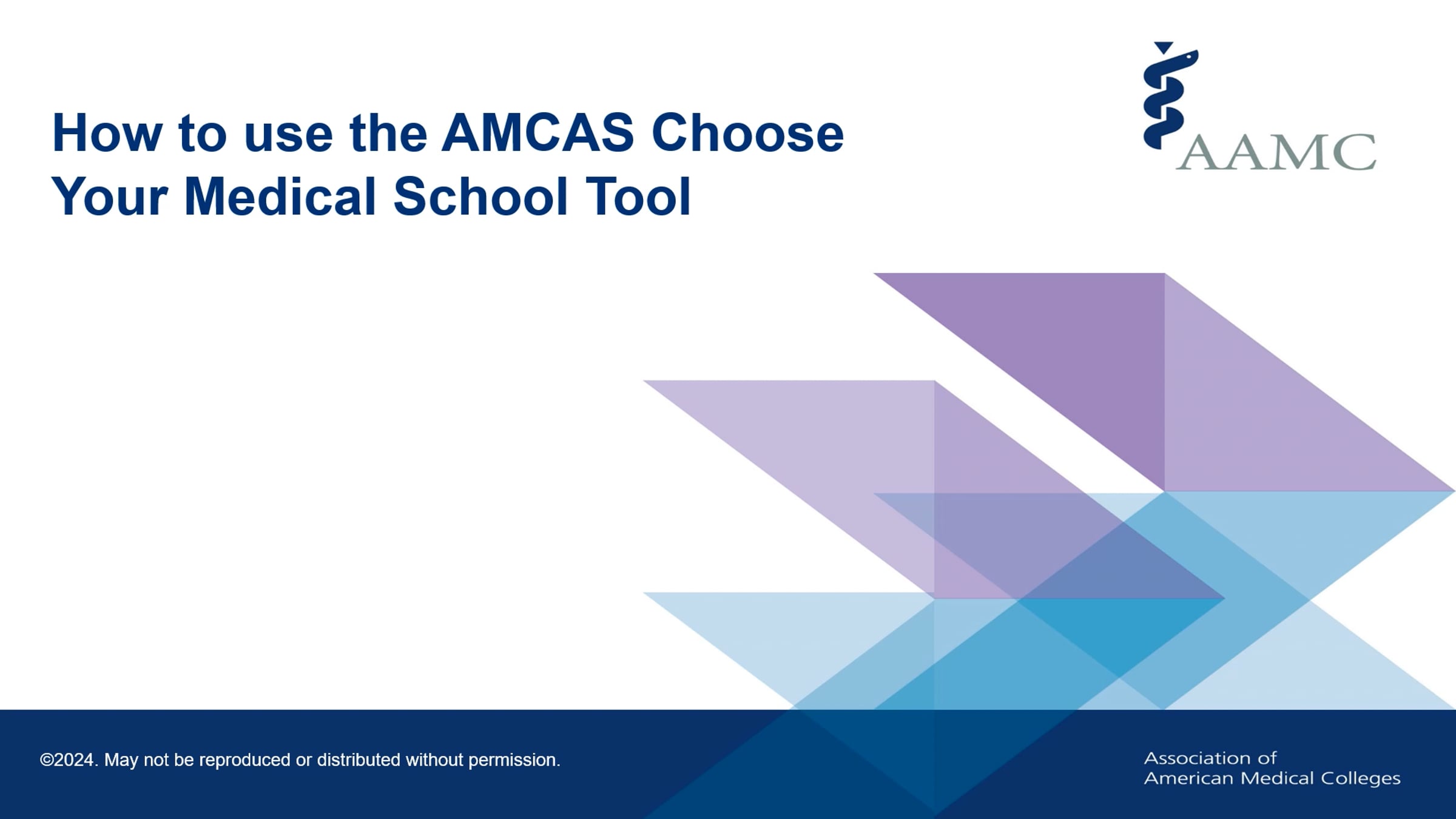 How to Use the AMCAS Choose Your Medical School Tool