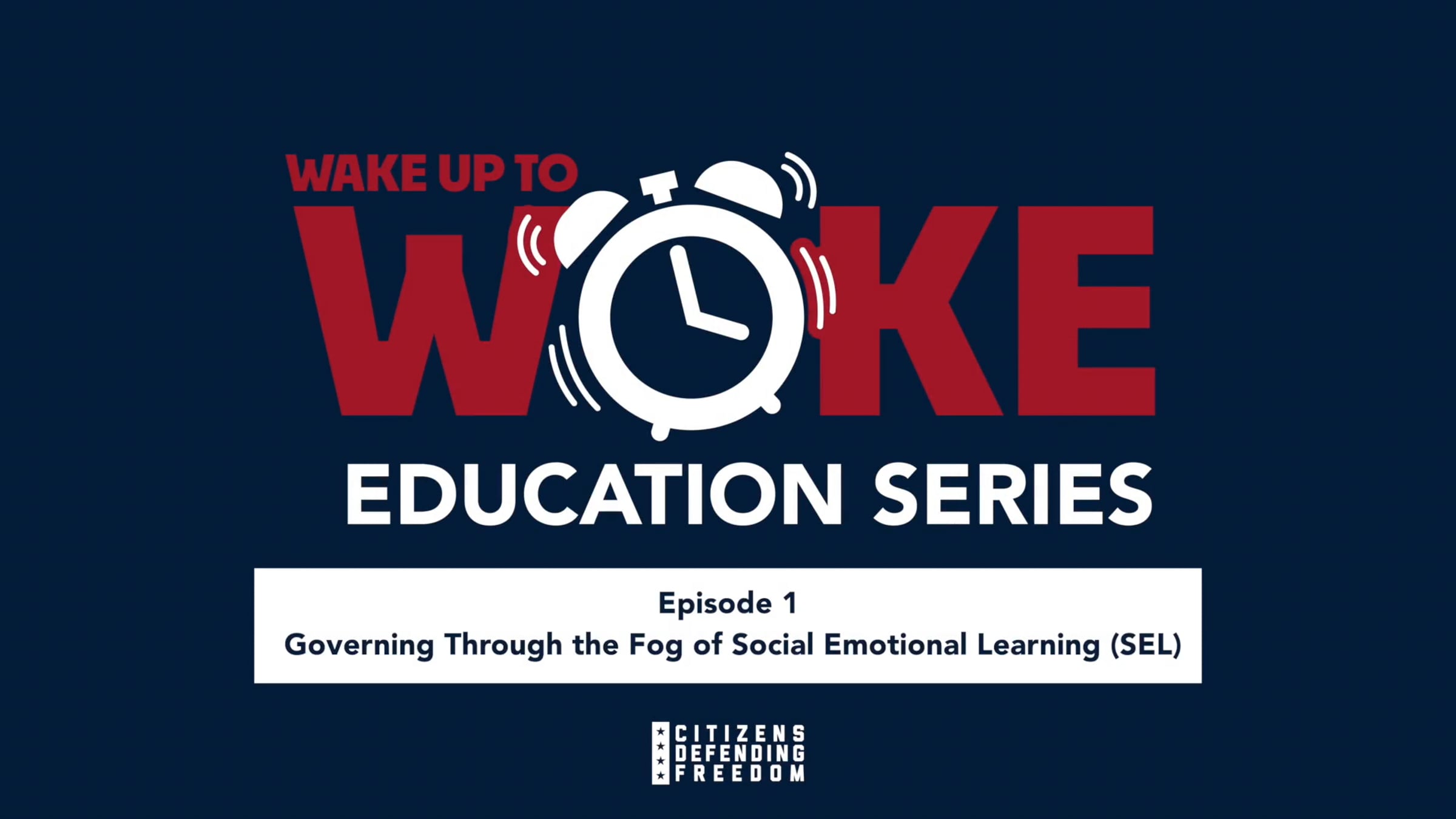 Wake Up To Woke in Education Episode 1 Governing Through the Fog of ...